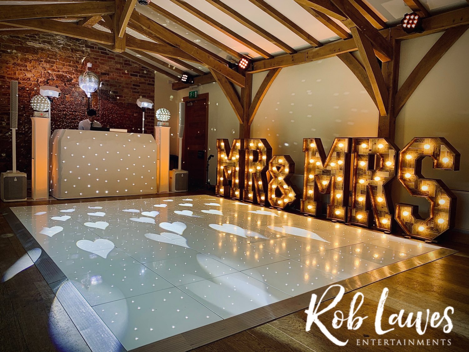 Rob Lawes Entertainments Premier Wedding DJ and Lighting service ...